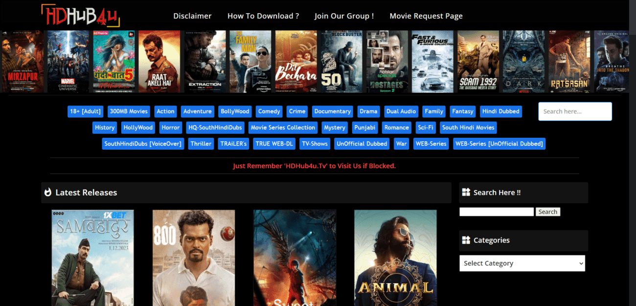 Hdhub4u WordPress Theme For Movies & TV Show v2.0 – Web Account Store ...